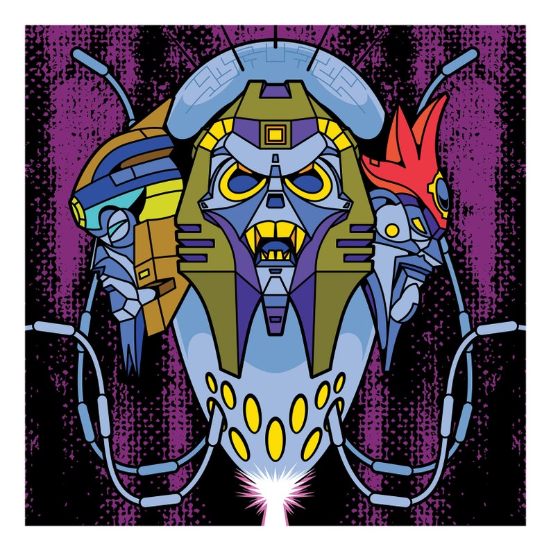 Quintesson Judge Set of Five 8x8 Prints | Etsy