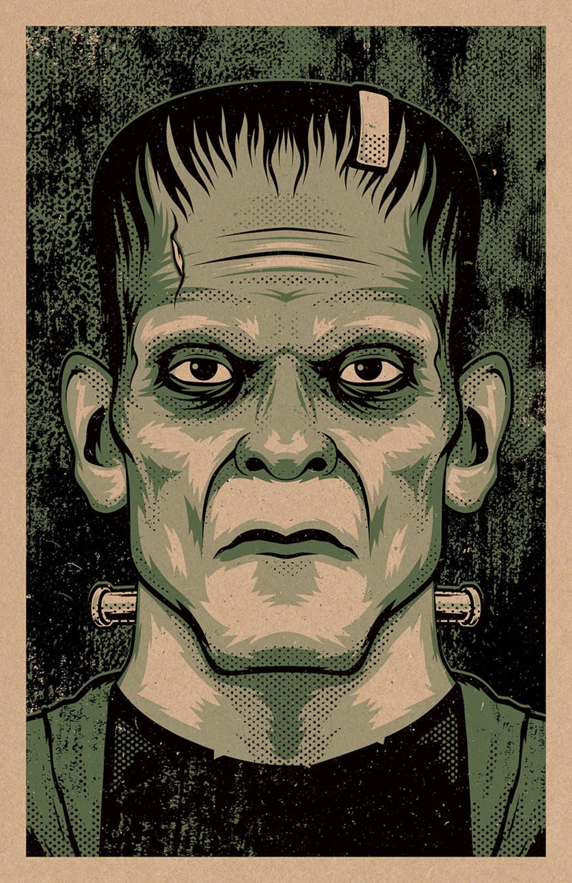 Frankenstein Print - Etsy