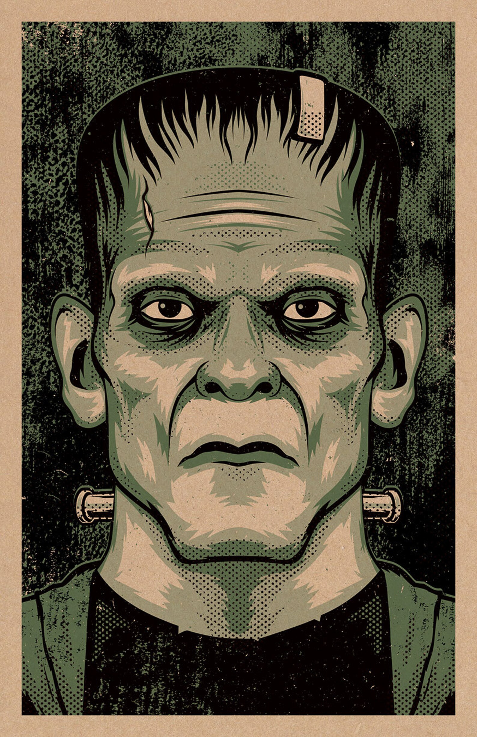Frankenstein Print - Etsy