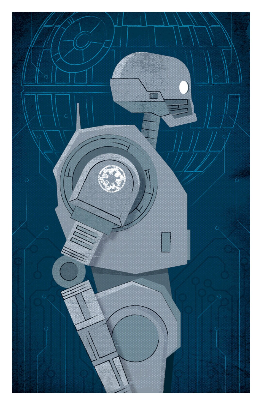 K-2S0 Droid 11x17 Print - Etsy