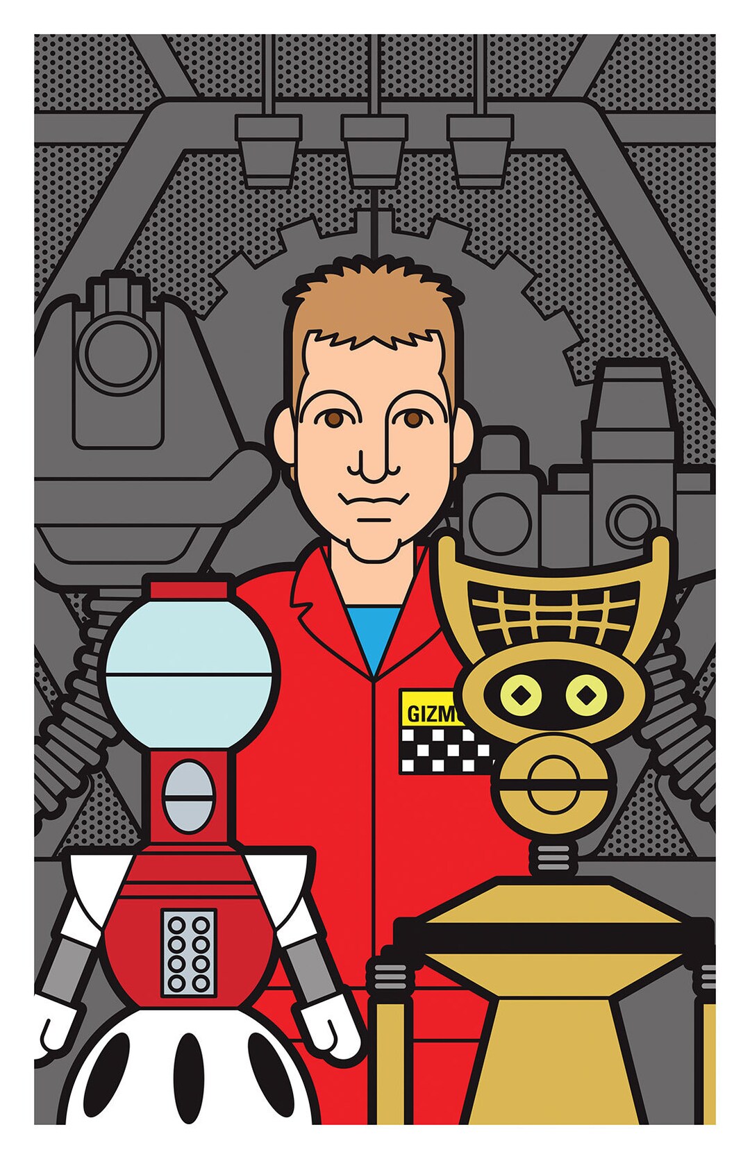 MST3K: Joel, Tom and Crow 11x17 Print - Etsy