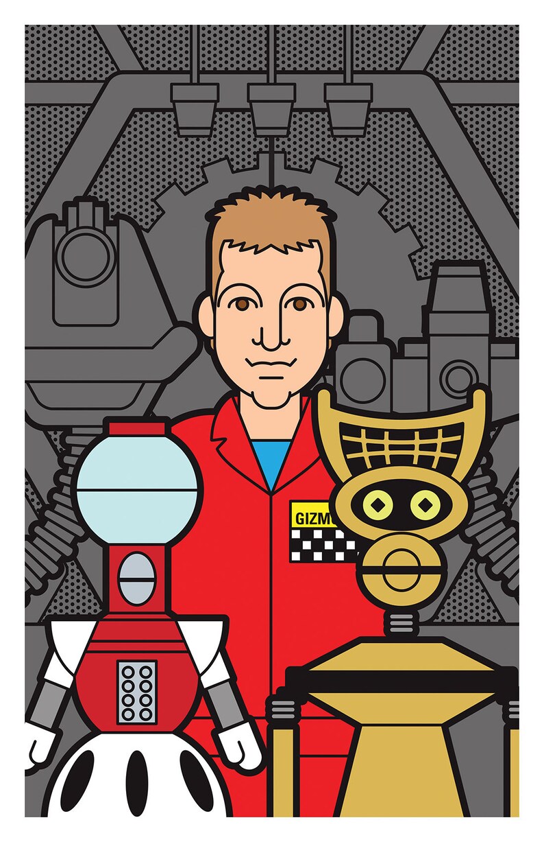 MST3K: Joel, Tom and Crow 11x17 Print - Etsy