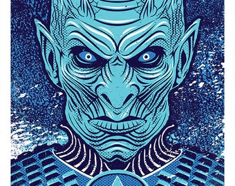 The Night King Art Print - Etsy