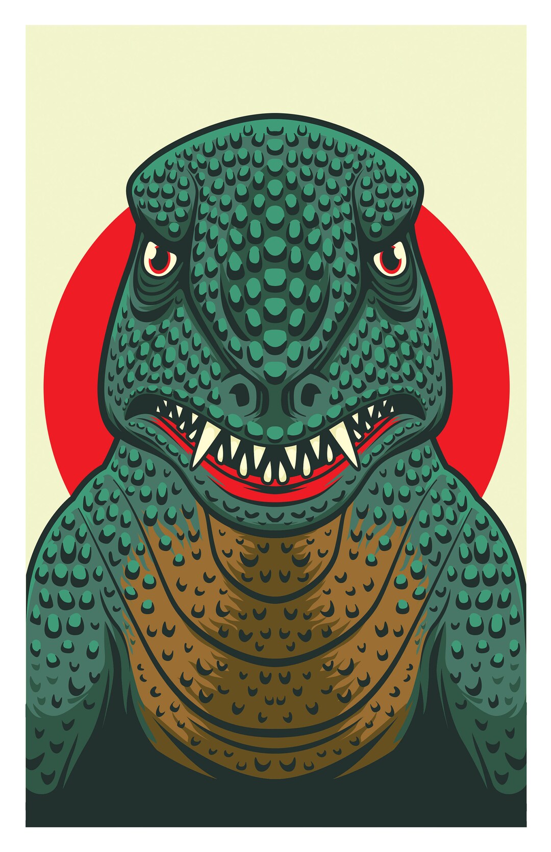 Gorosaurus 11x17 Print - Etsy