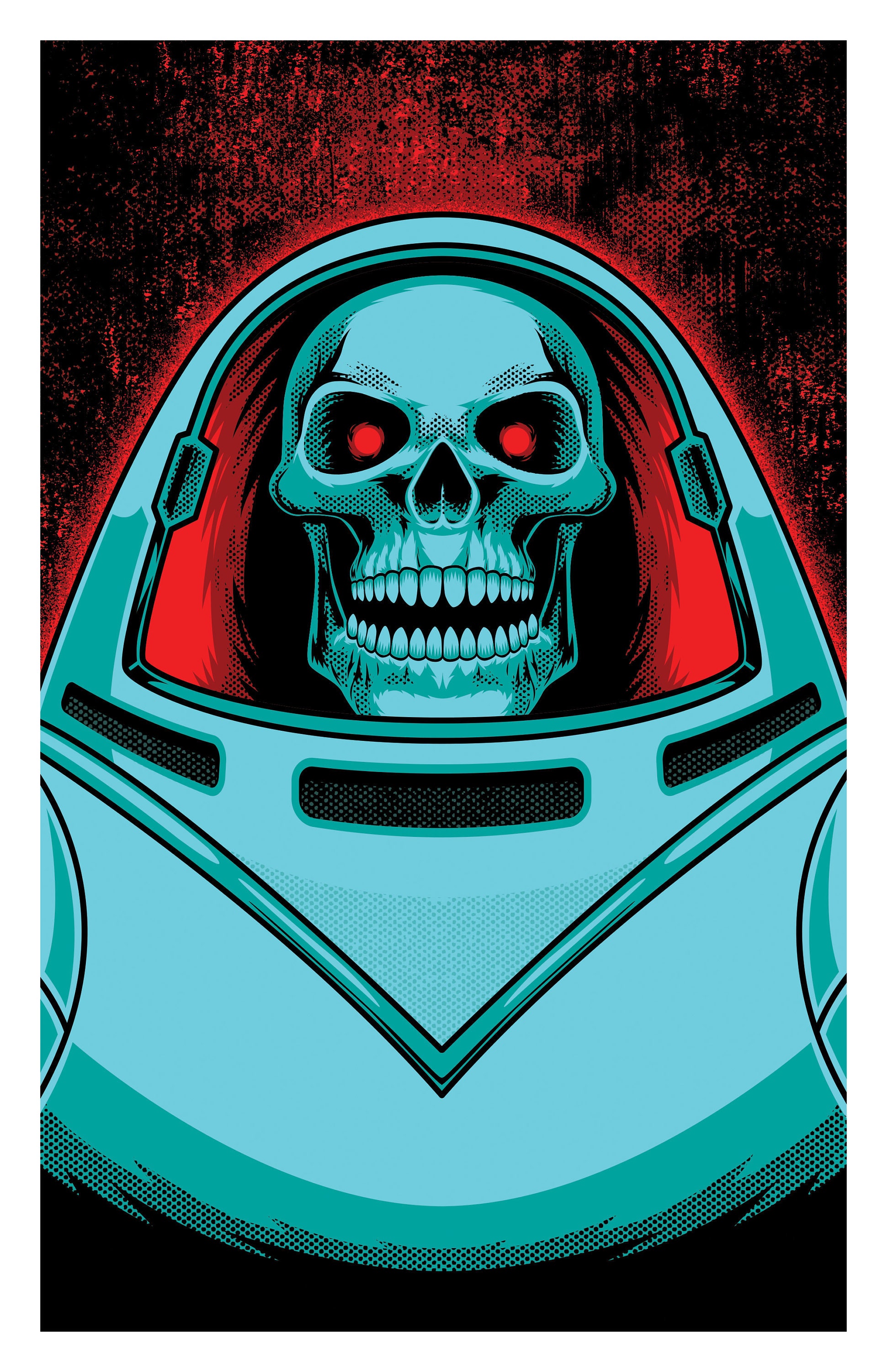 Spooky Space Kook 11x17 Print - Etsy