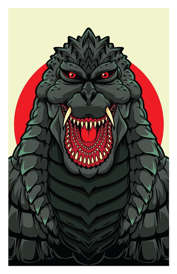 Godzilla Singular Point 11x17 Print - Etsy