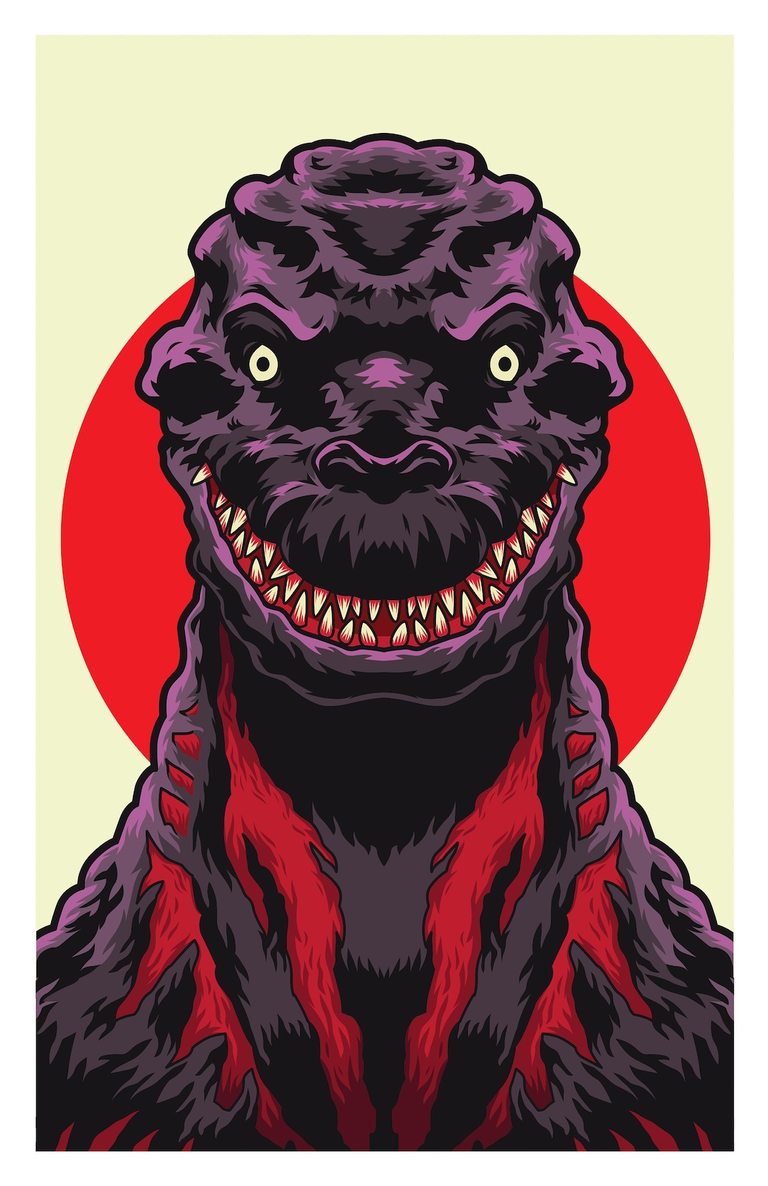 Shin Godzilla 11x17 Print - Etsy