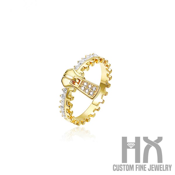 Zipper Ring - Etsy