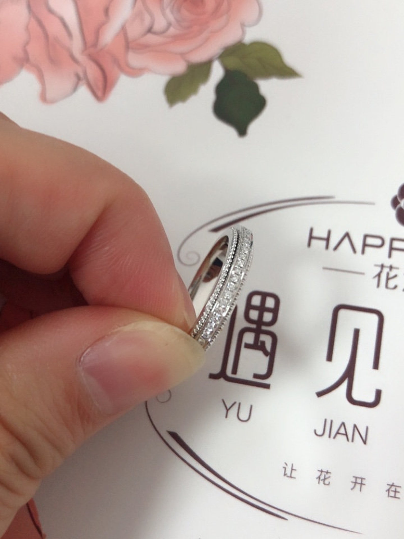 Diamond Spinner Bands in 18k Gold/spinner Rings/couple Rings/his and ...