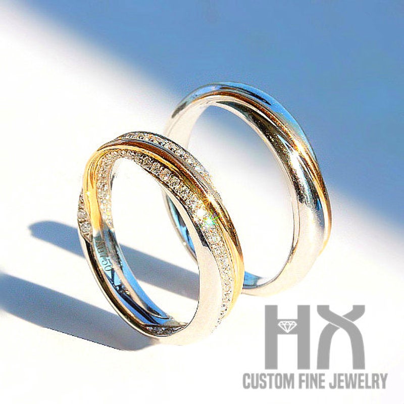 Matching Wedding Bands - Etsy
