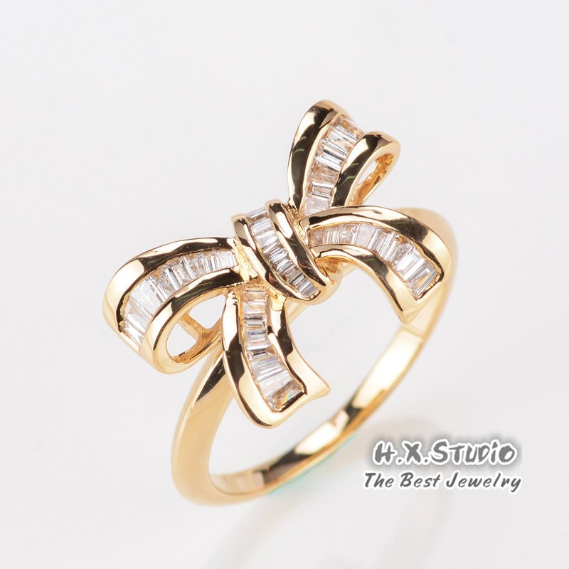 Bow Ring - Etsy