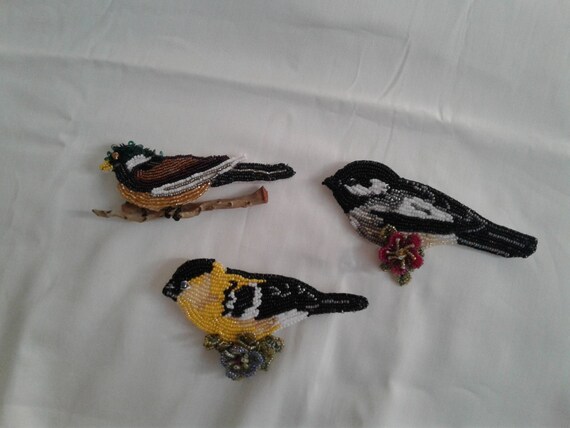 Birdie Pins - Etsy