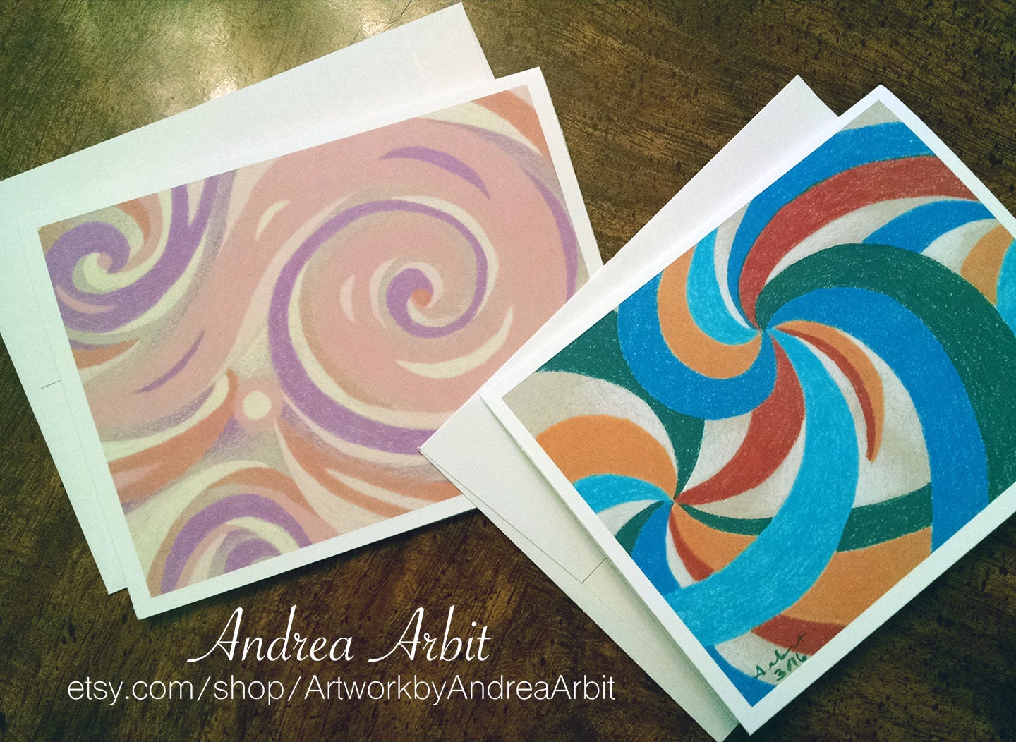 Abstract Doodle Notecards - 8 Blank Cards - FREE Priority Shipping - Etsy