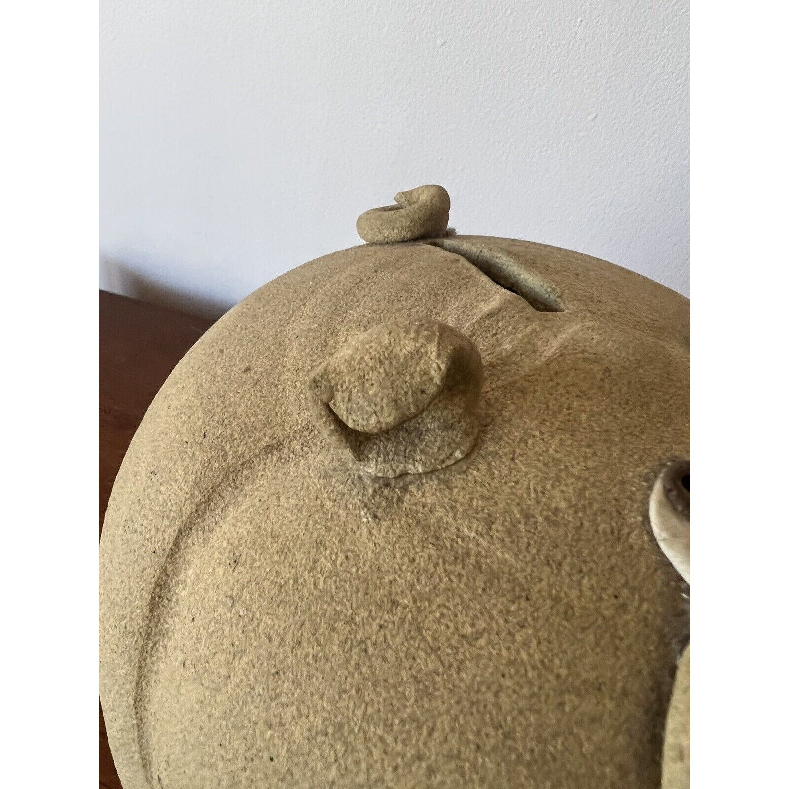 Vintage Studio Art Pottery Piggy Bank Handmade Pottery Pig 7 Mcm - Etsy