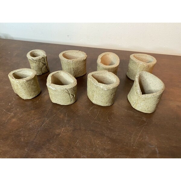 Pottery Napkin Rings - Etsy