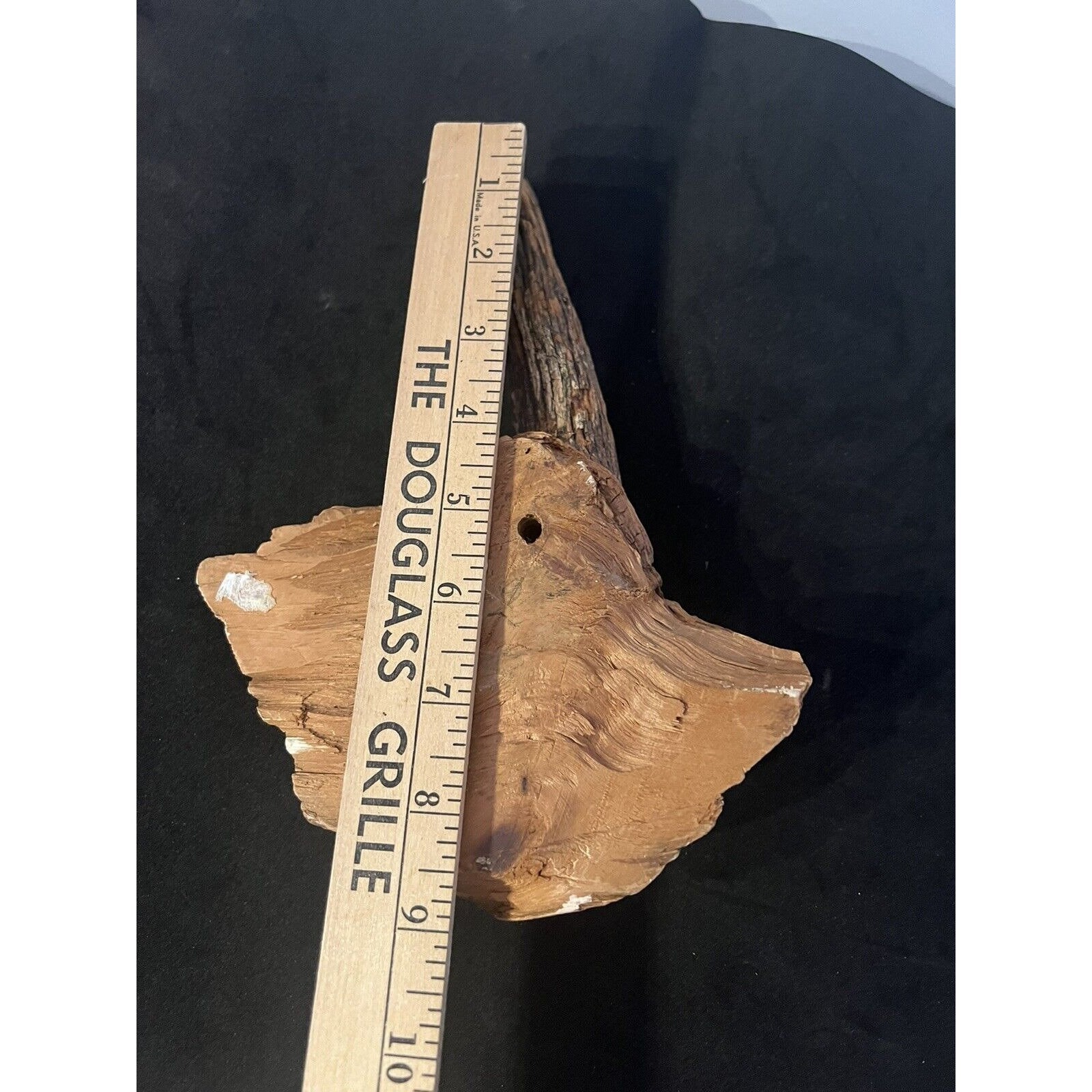 Wood Spirit Forest Gnome Face Knot Carving Unknown Artist Unique Wizard ...