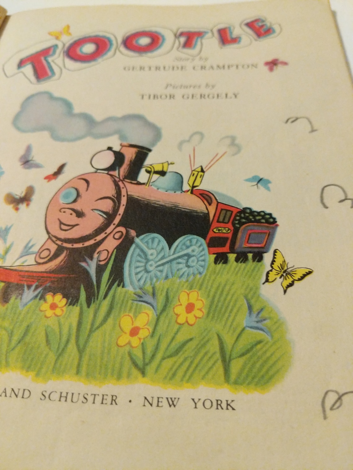 Little Golden Book Tootle M Book 1946 Edition - Etsy