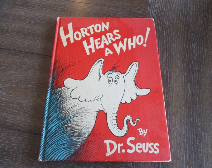 Horton Hears A Who Dr Seuss 1954 Hard Cover - Etsy