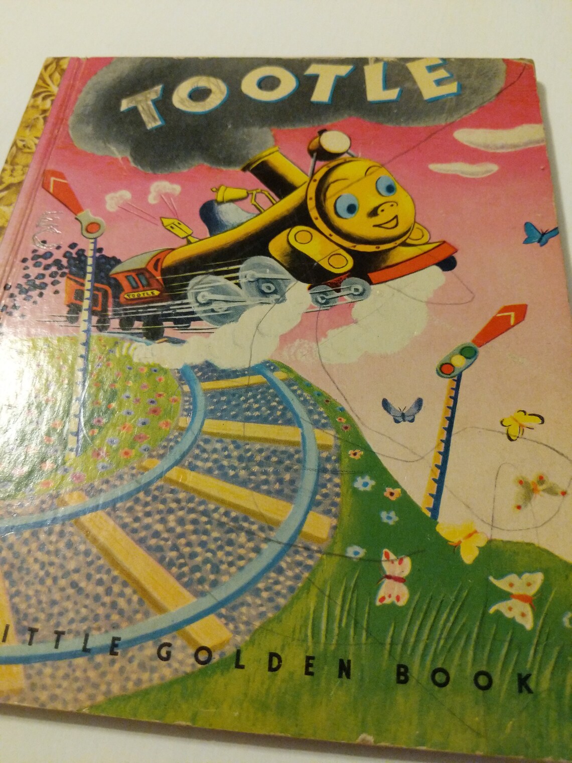 Little Golden Book Tootle M Book 1946 Edition - Etsy