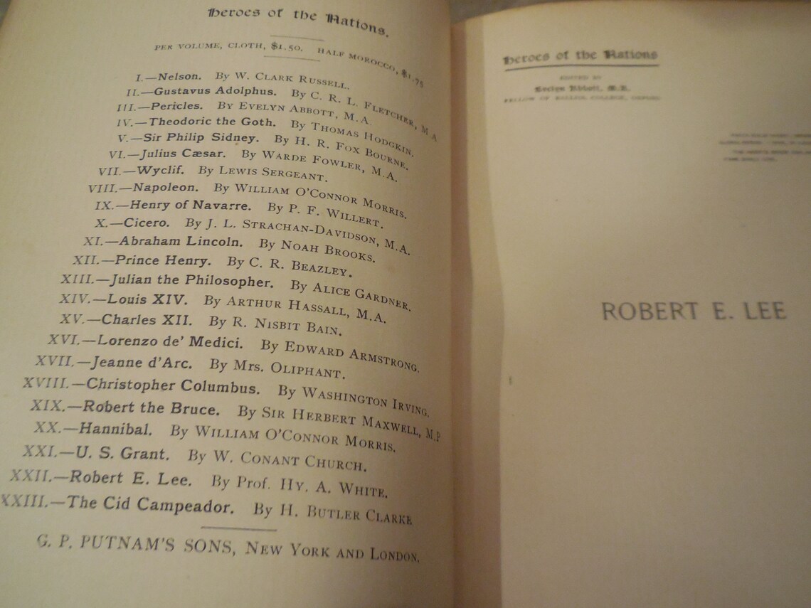 Very Rare 1897 Robert Edward Lee and the Confederacy - Etsy