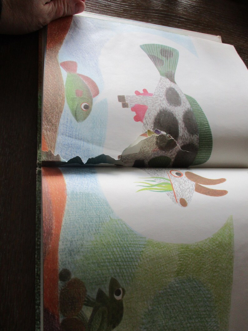 FISH IS FISH Leo Lionni Book Club Ed. 1970 Fair - Etsy