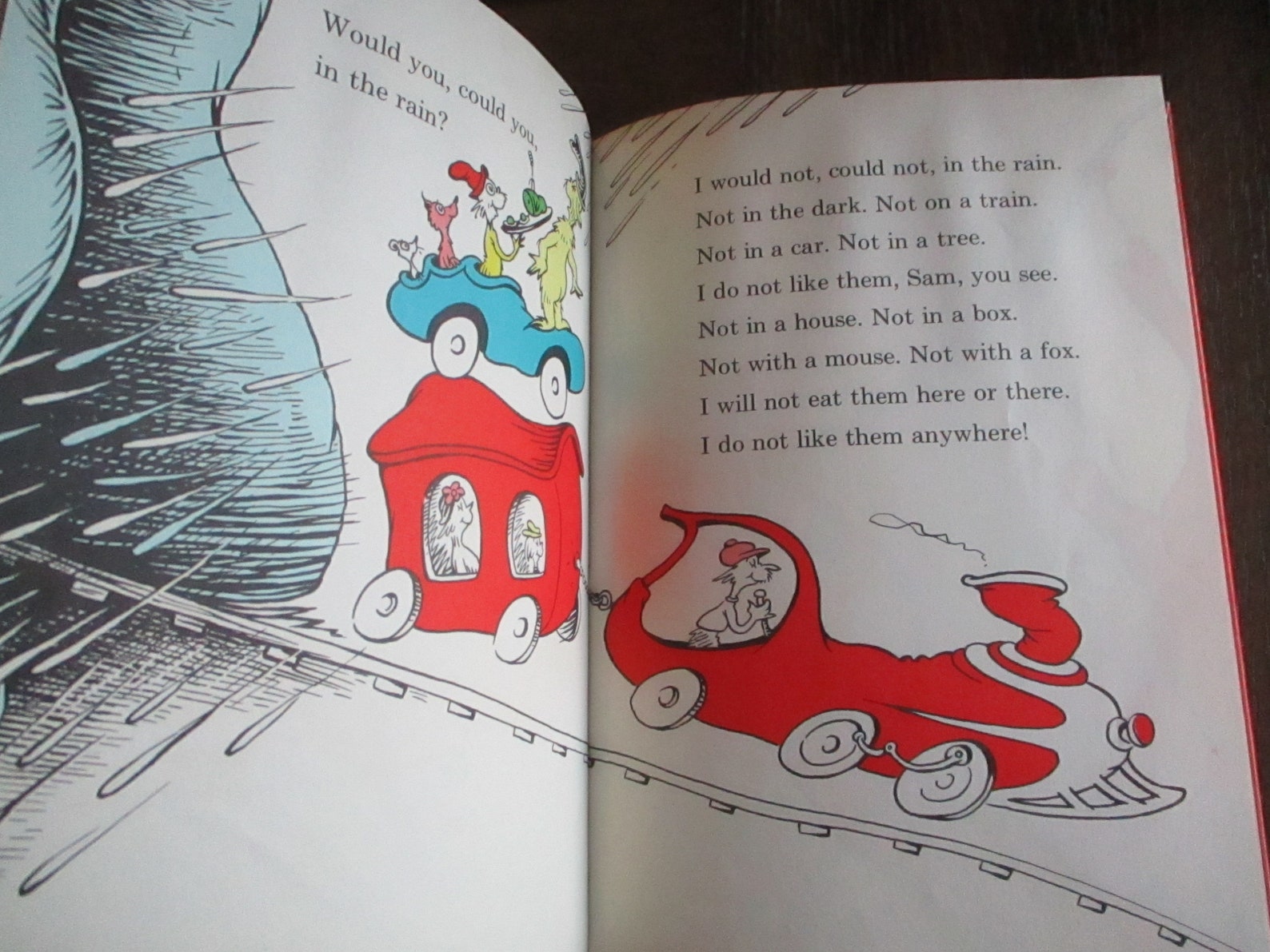 DR Seuss Green Eggs and Ham 50 Word Vocab 1960 Book Club - Etsy