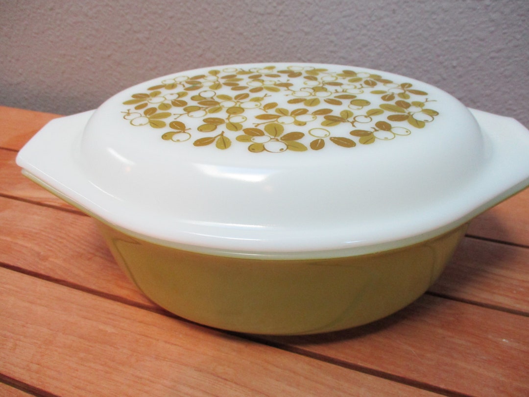 Vintage VERDE GREEN 043 OVAL Pyrex Casserole Dish - Etsy