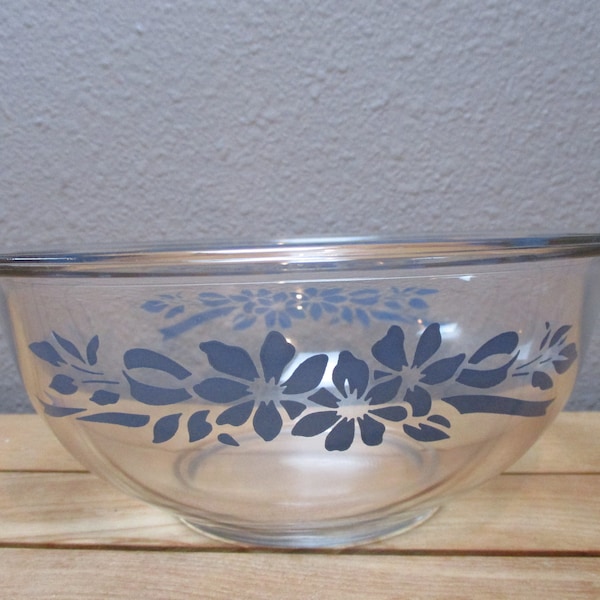Pyrex Blue Flowers - Etsy