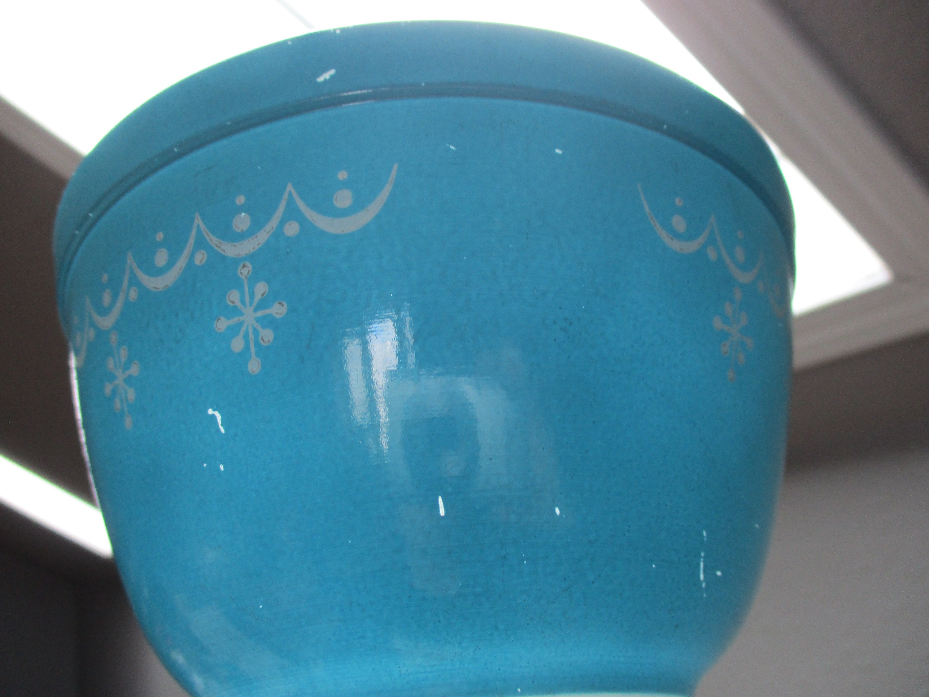 401 BLUE GARLAND PYREX Small Round Mixing Bowl - Etsy