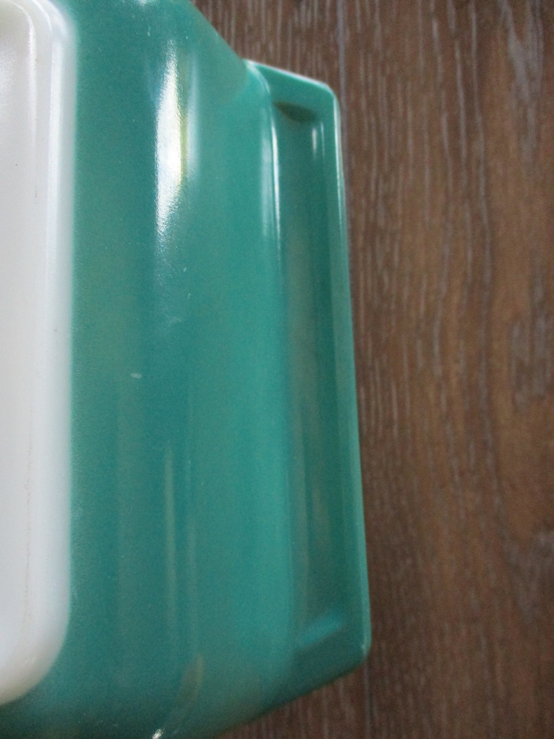 GREEN WHEAT PYREX 575-B Space Saver Gold Wheat Teal | Etsy