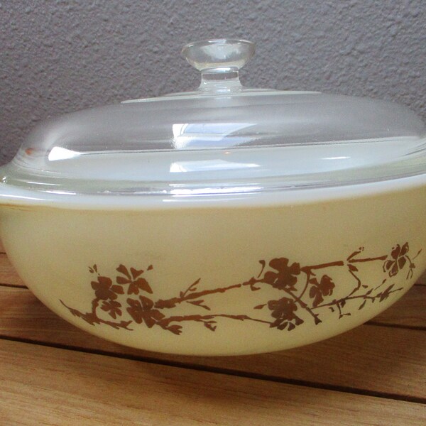 Pyrex Golden Leaf - Etsy