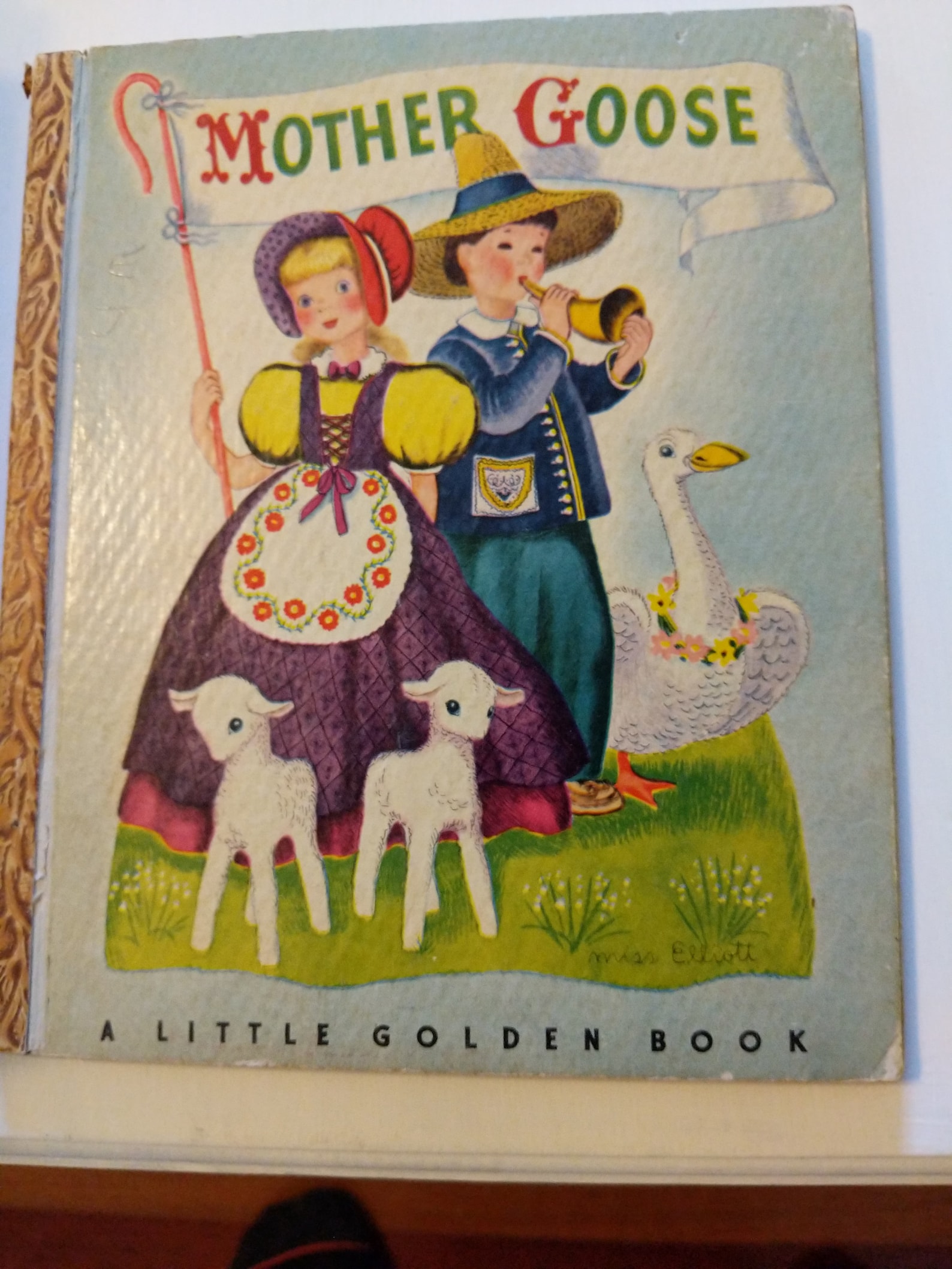 Little Golden Book Mother Goose 1942 L Edition | Etsy