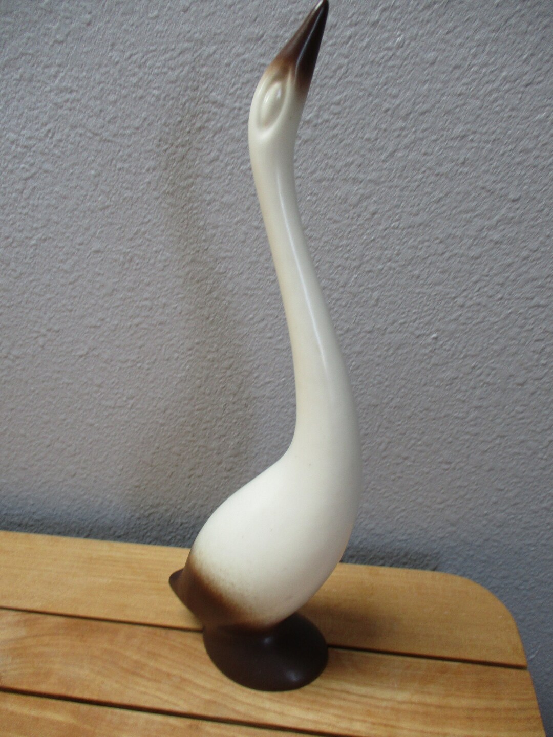 Vintage Howard Pierce GOOSE Slender Tall Duck Brown Tan Ivory Mid ...
