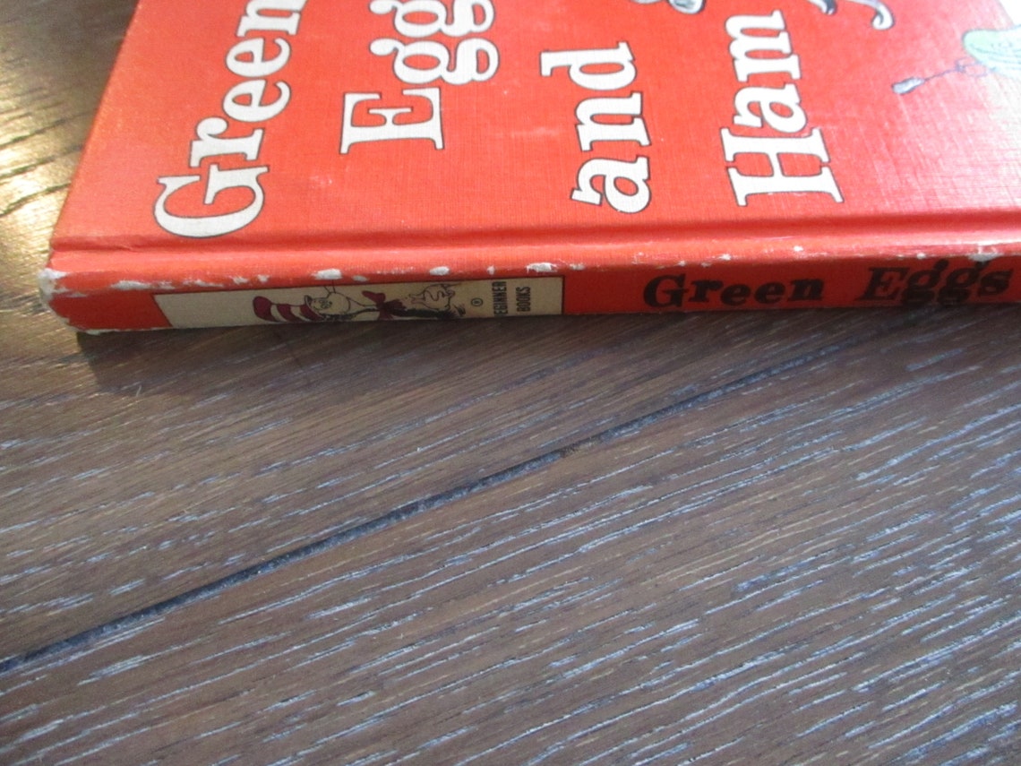 DR Seuss Green Eggs and Ham 50 Word Vocab 1960 Book Club - Etsy