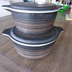 Vintage TERRA PYREX 4 Piece Set 474, 475 - Etsy