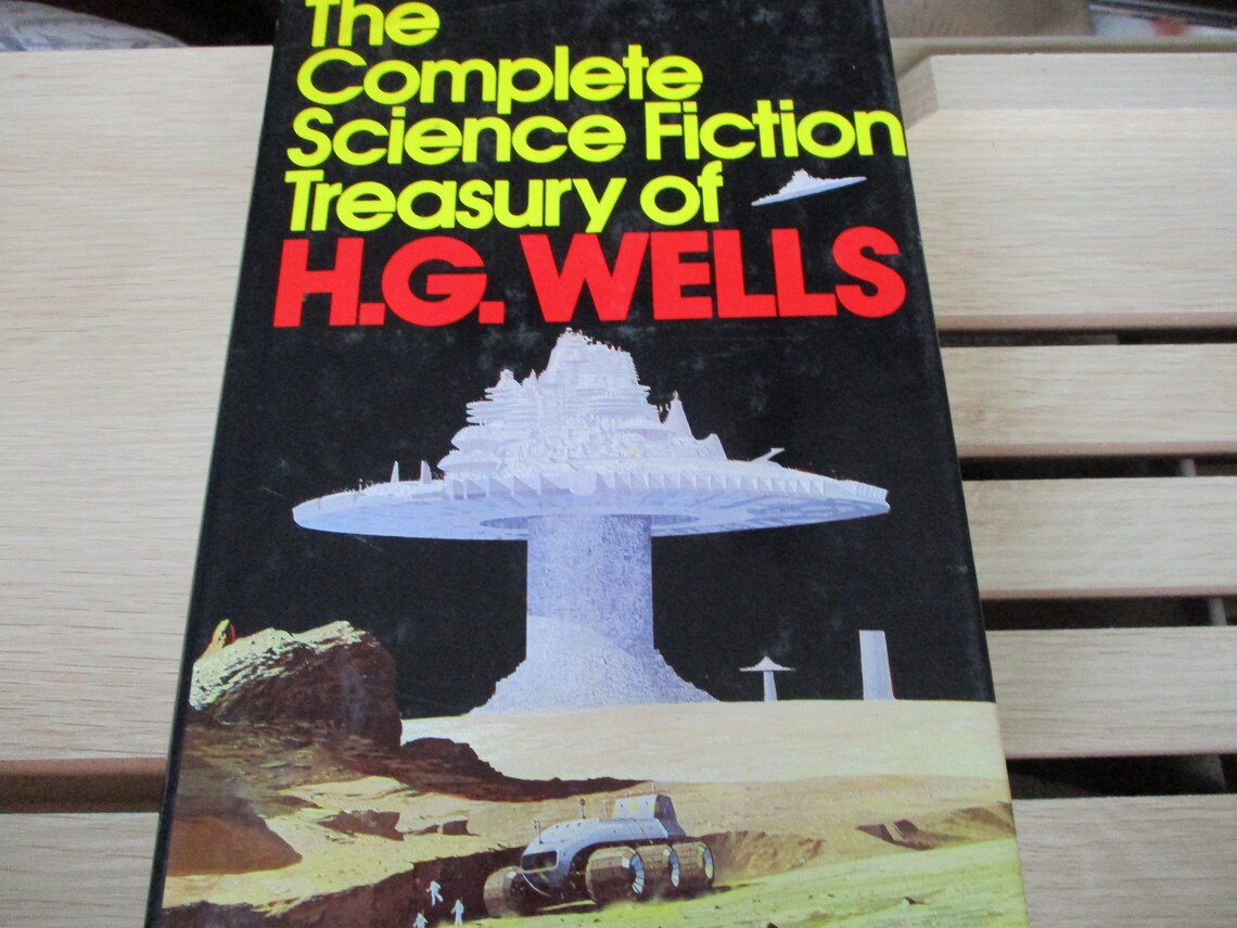 H.G. WELLS The Complete Science Fiction Treasury of HG Wells | Etsy