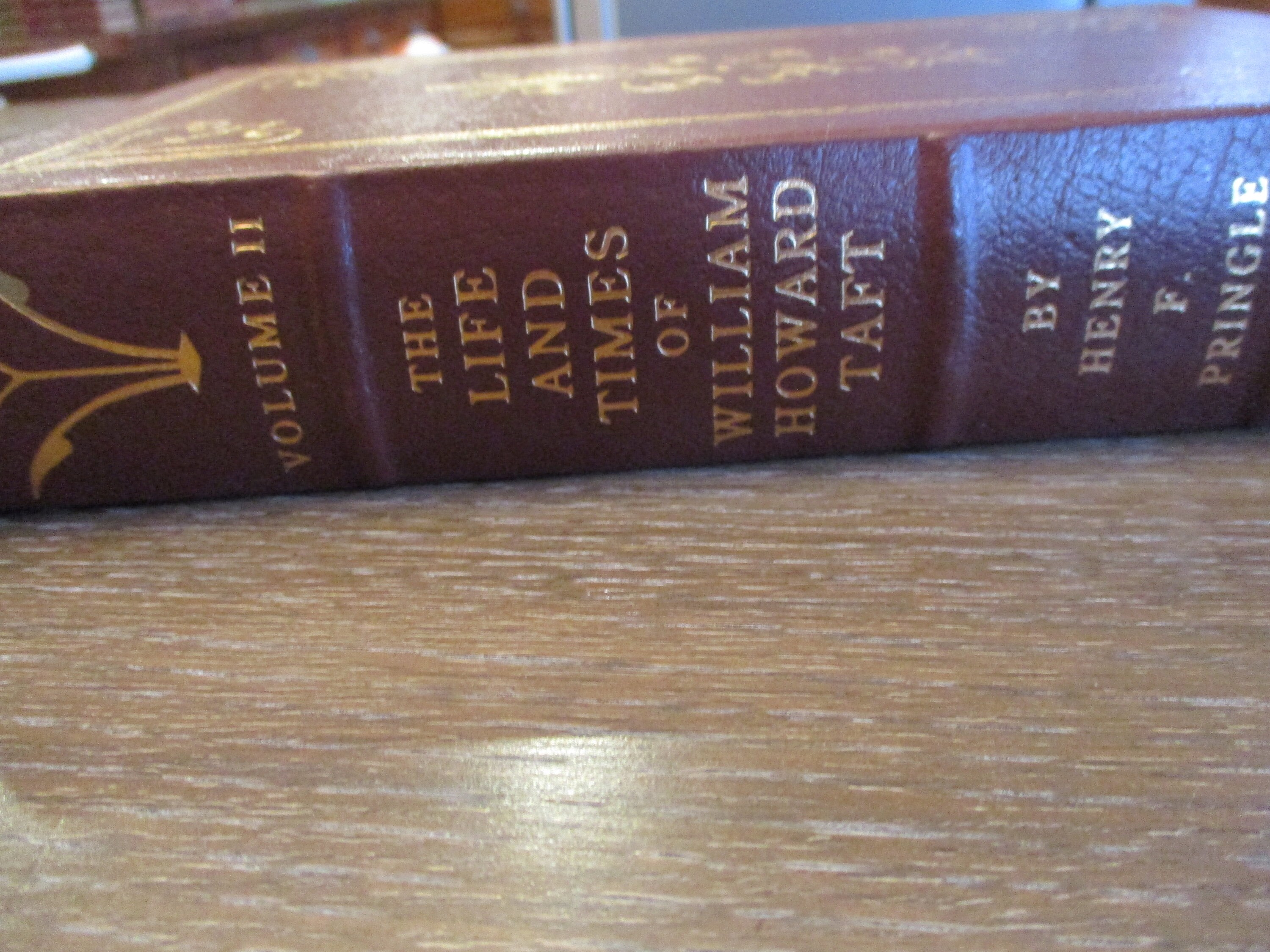 William Taft EASTON PRESS Henry Pringle 1986 Volume two - Etsy.de