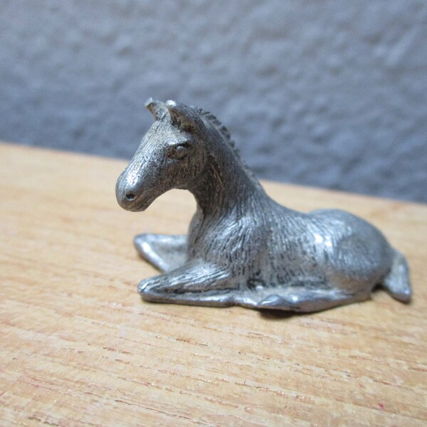 Pewter Horse - Etsy