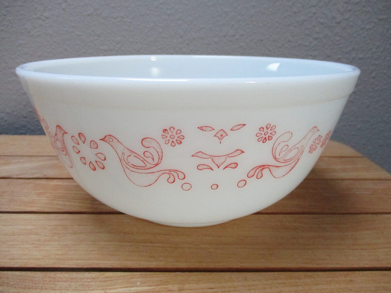 Pyrex FRIENDSHIP BIRDS 403 Faded Round Mixing Bowl | Etsy