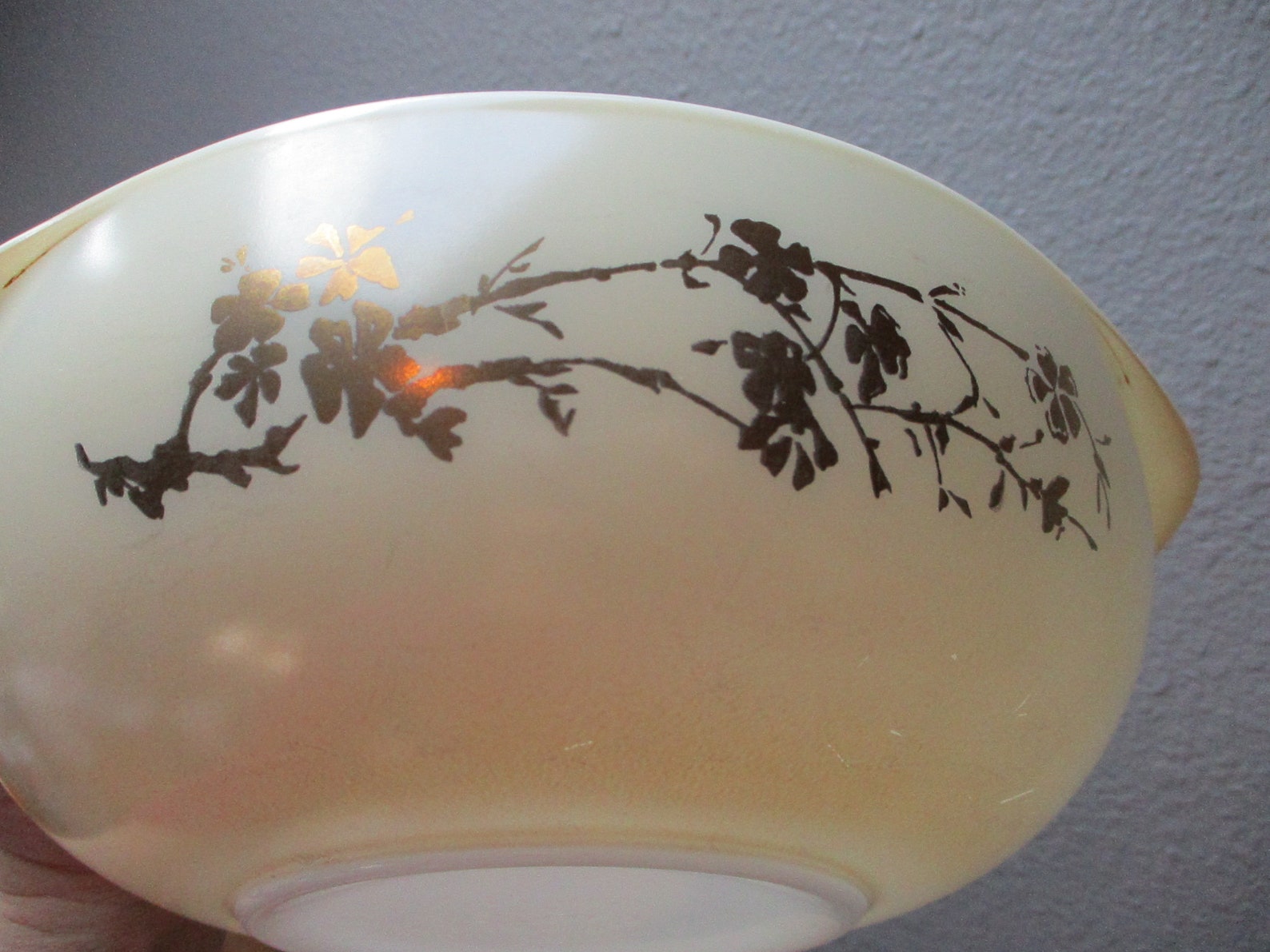 Vintage Pyrex 024 2 Quart GOLDEN BRANCH Casserole Dish With | Etsy