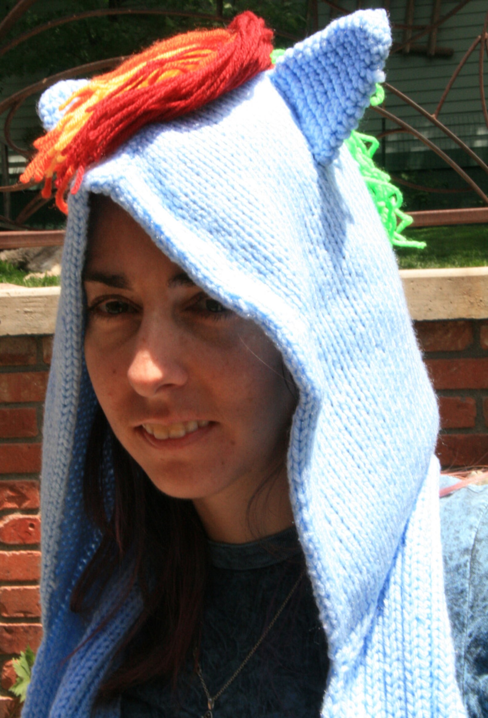 My Little Pony Hooded Scarf Schoodie My Little Pony Magic Mane Hooded ...