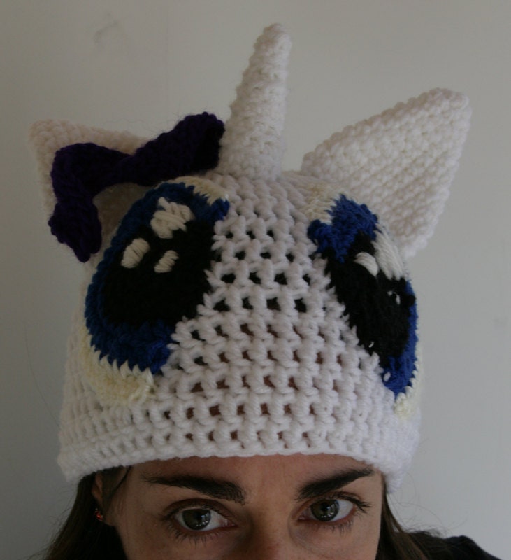 My Little Pony Rarity Hat - Etsy