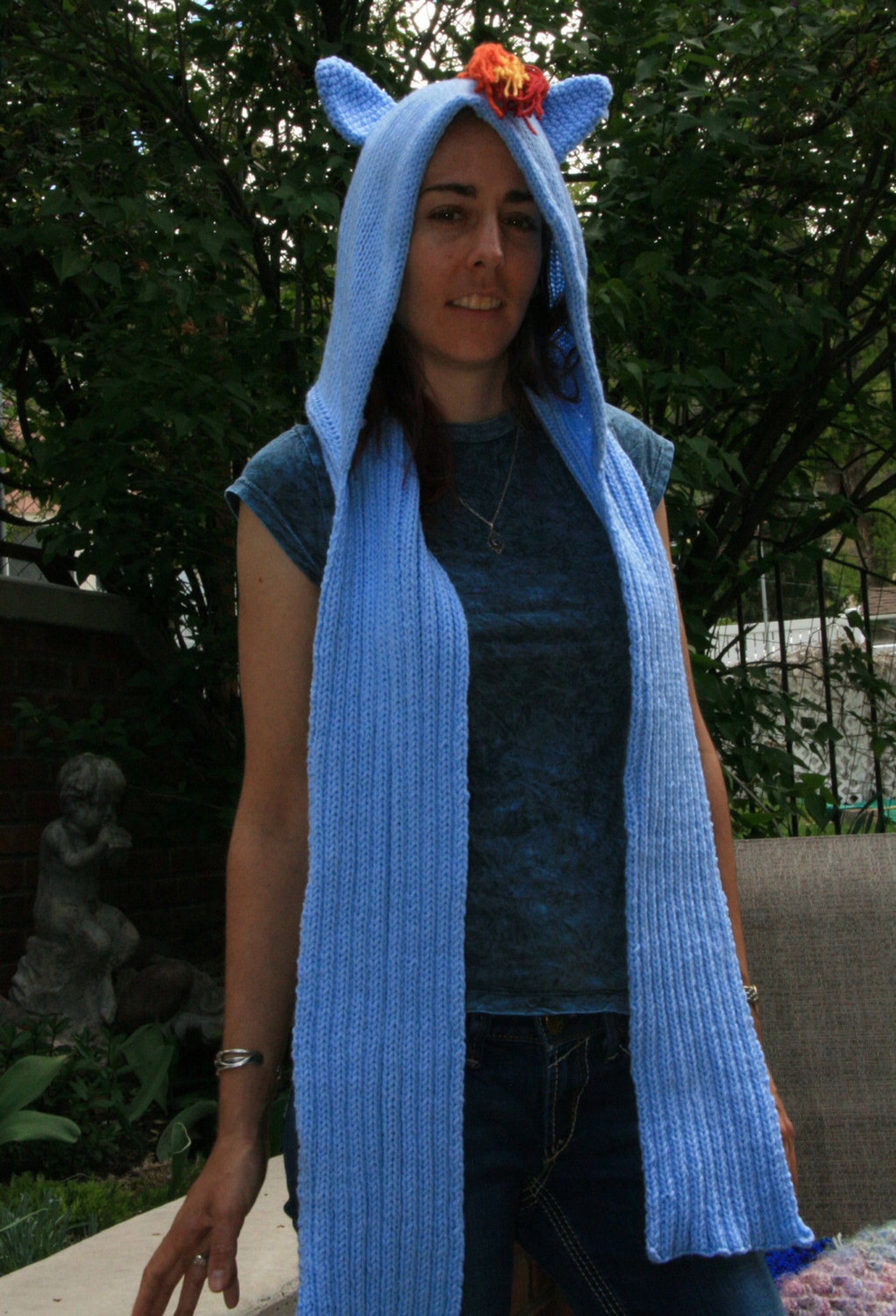 My Little Pony Hooded Scarf Schoodie My Little Pony Magic Mane Hooded ...