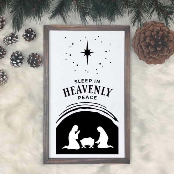 Sleep in Heavenly Peace Sign - Etsy