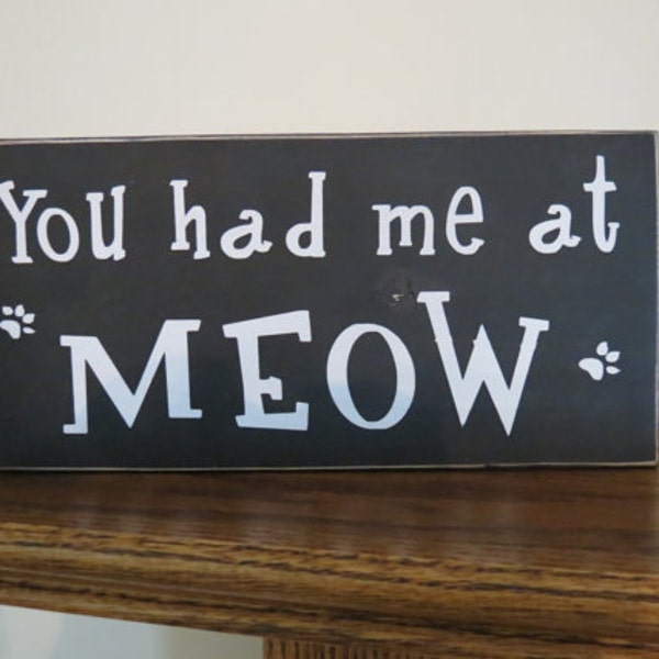 You Had Me at Meow - Etsy