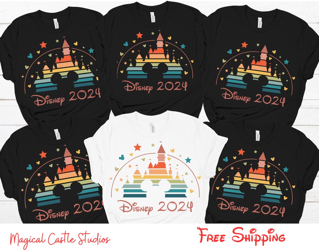 Disney T-shirt, Disney 2024 Shirt, Disney Family Shirt, Matching Disney ...