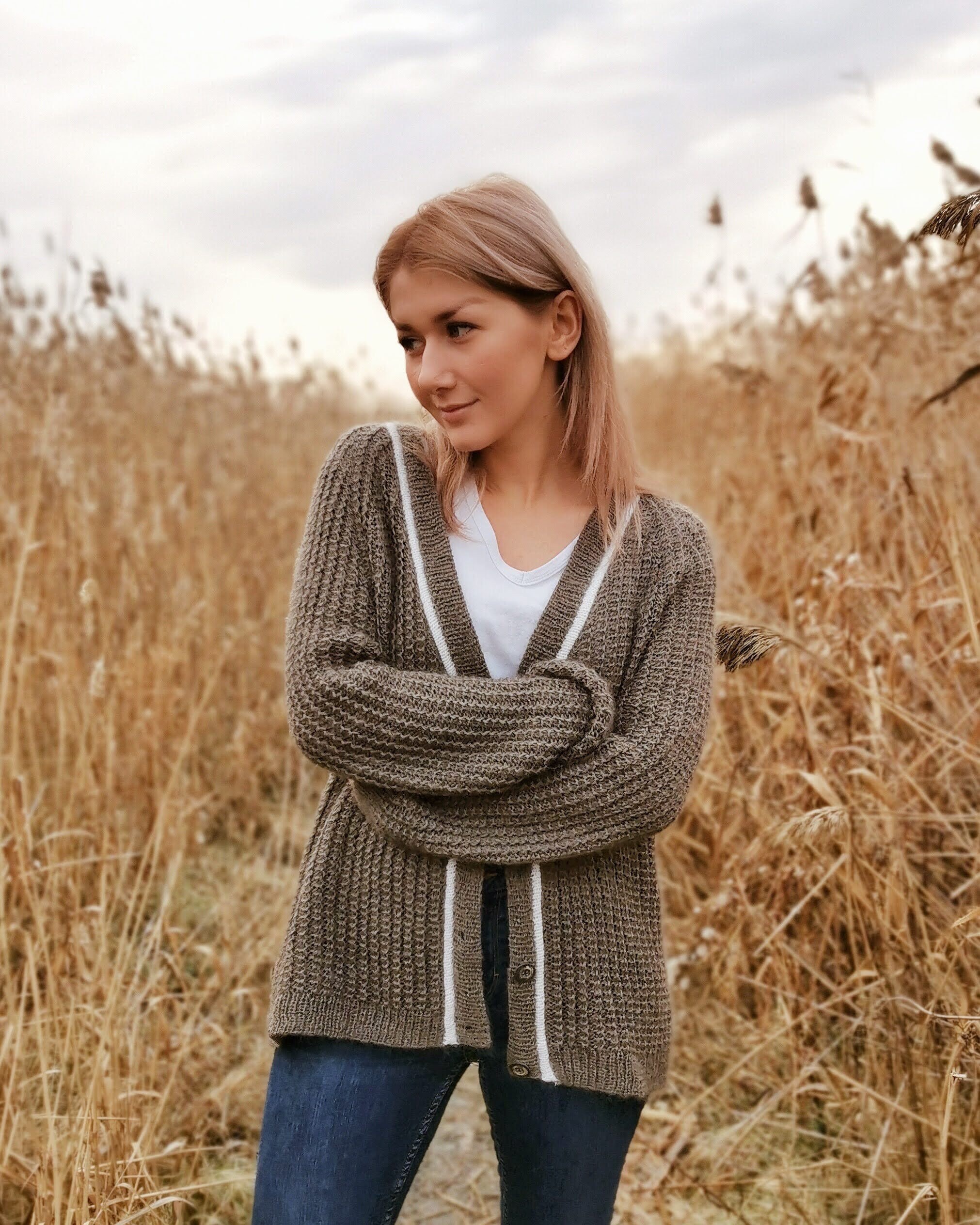 Geek Chic Cardigan KNITTING PATTERN PDF - Etsy
