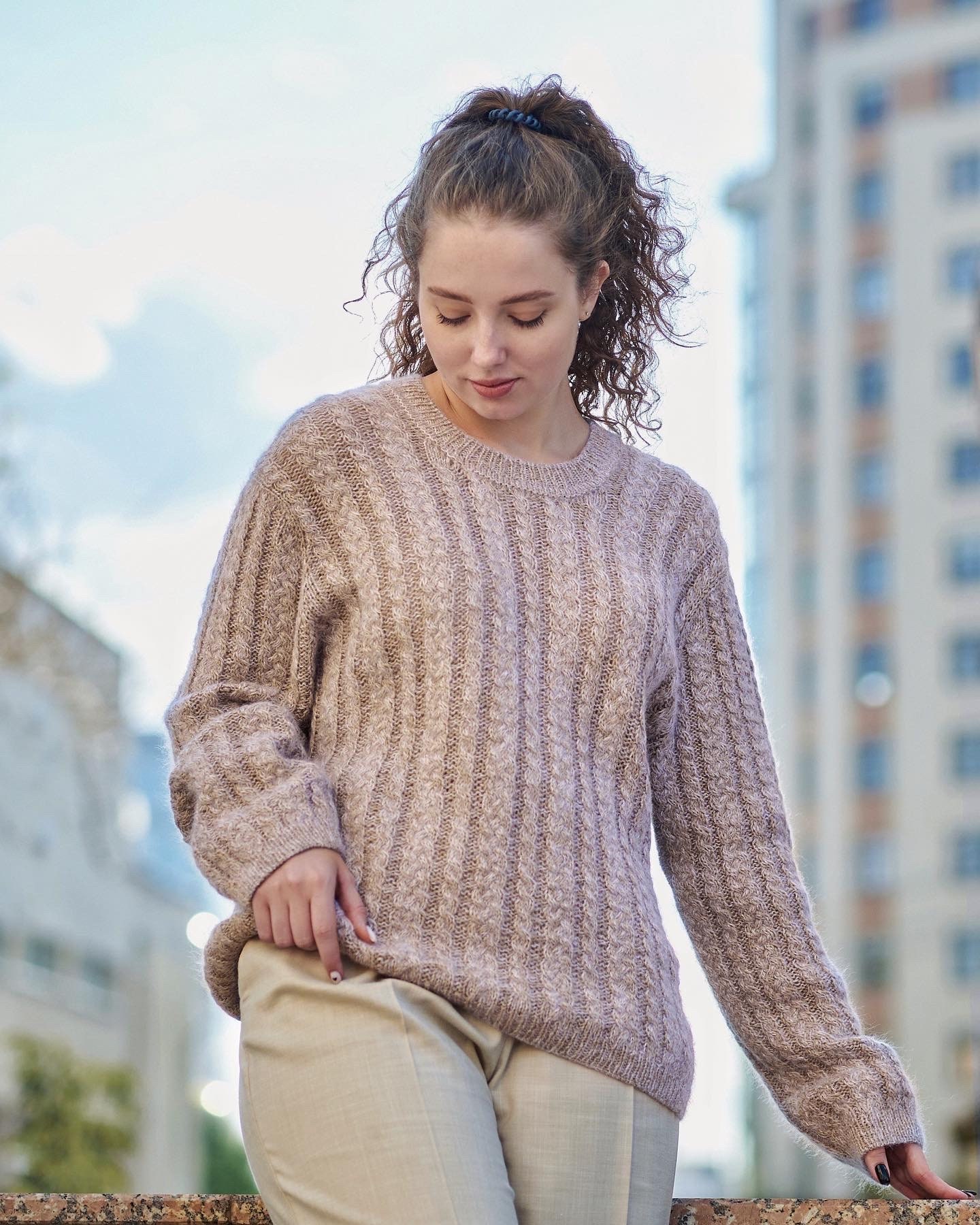 Nirvana Top - KNITTING PATTERN - PDF - Etsy