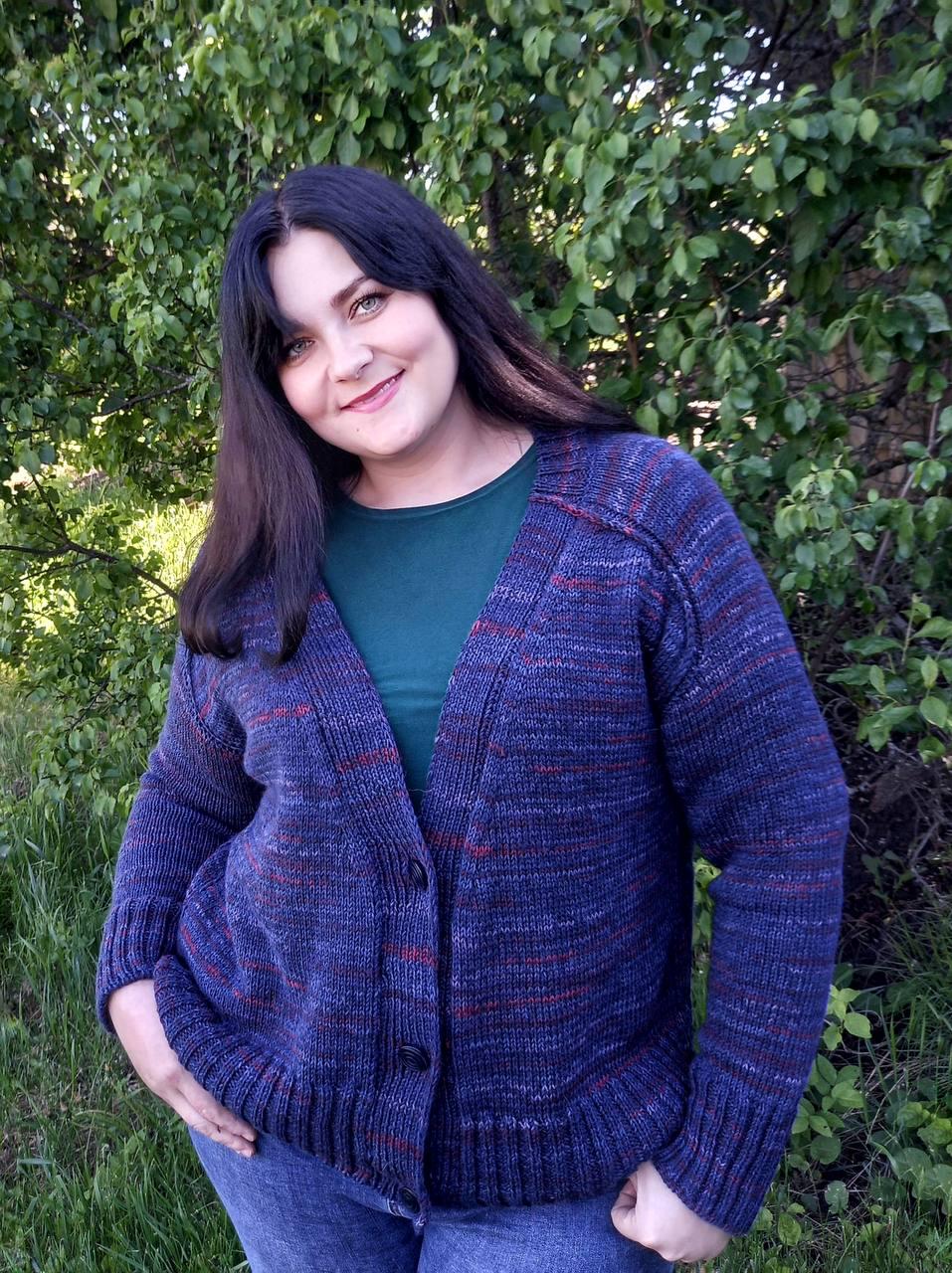 Vogue Cardigan - KNITTING PATTERN - PDF - Etsy
