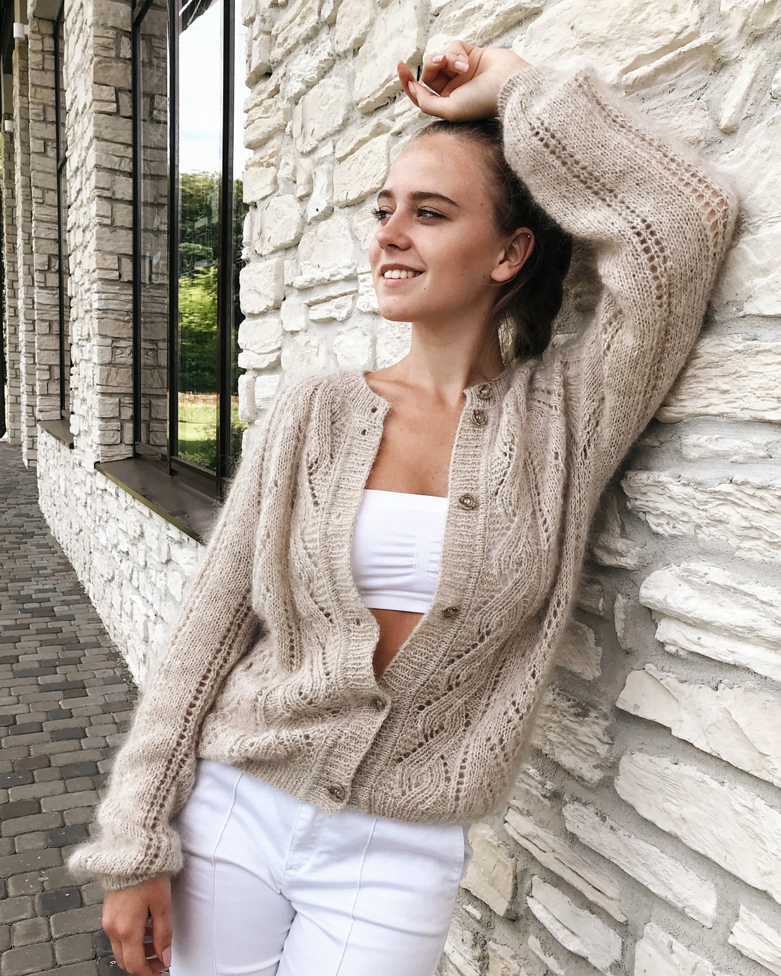 Very Berry Cardigan - KNITTING PATTERN - PDF - Etsy